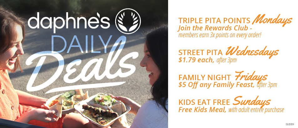 Greek Food and Cuisine | Daphne's California Greek